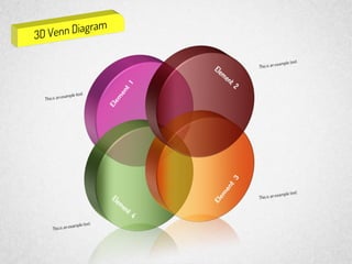 3D Set Diagram for PowerPoint by PoweredTemplate.com | Computer ...