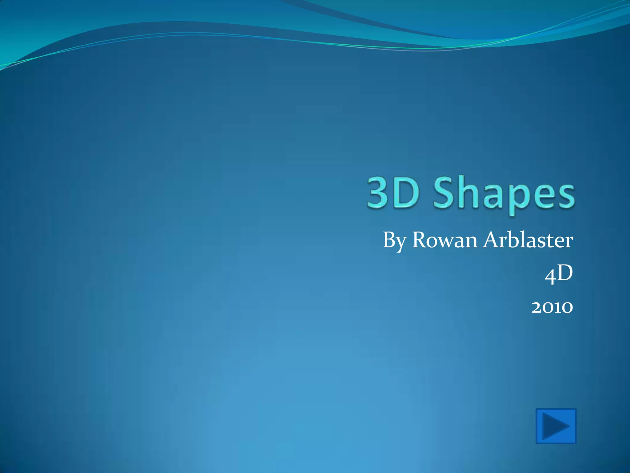 3 d shapes | PPT