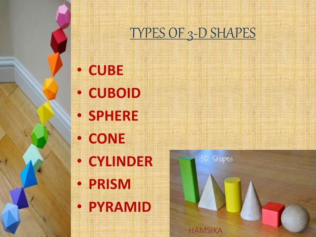 3 Dimensional shapes | PPTX | 3-D Graphics | Computer Software and ...