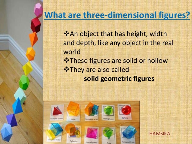 3 Dimensional shapes
