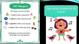 3D Shapes - Properties of 3D Shapes | PPTX | 3-D Graphics | Computer ...