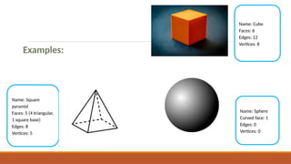 3D shapes and geometric shapes year 2.pptx