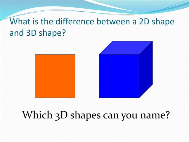 3 d shapes and nets | PPT