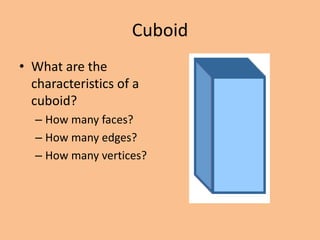 3 d shapes fill in | PPTX | 3-D Graphics | Computer Software and ...