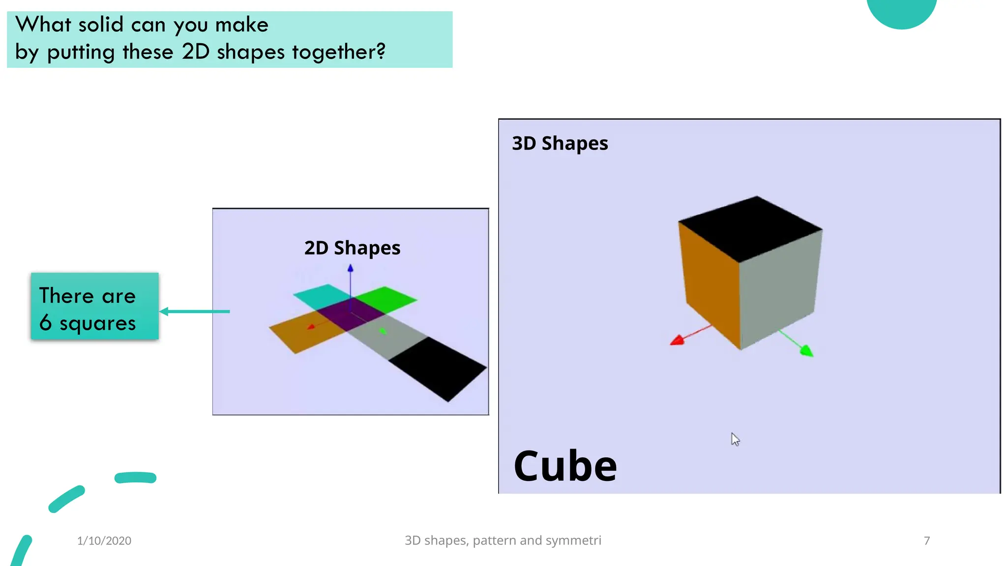 3D-Shapes, Pattern, Symmetri Grade1.pptx