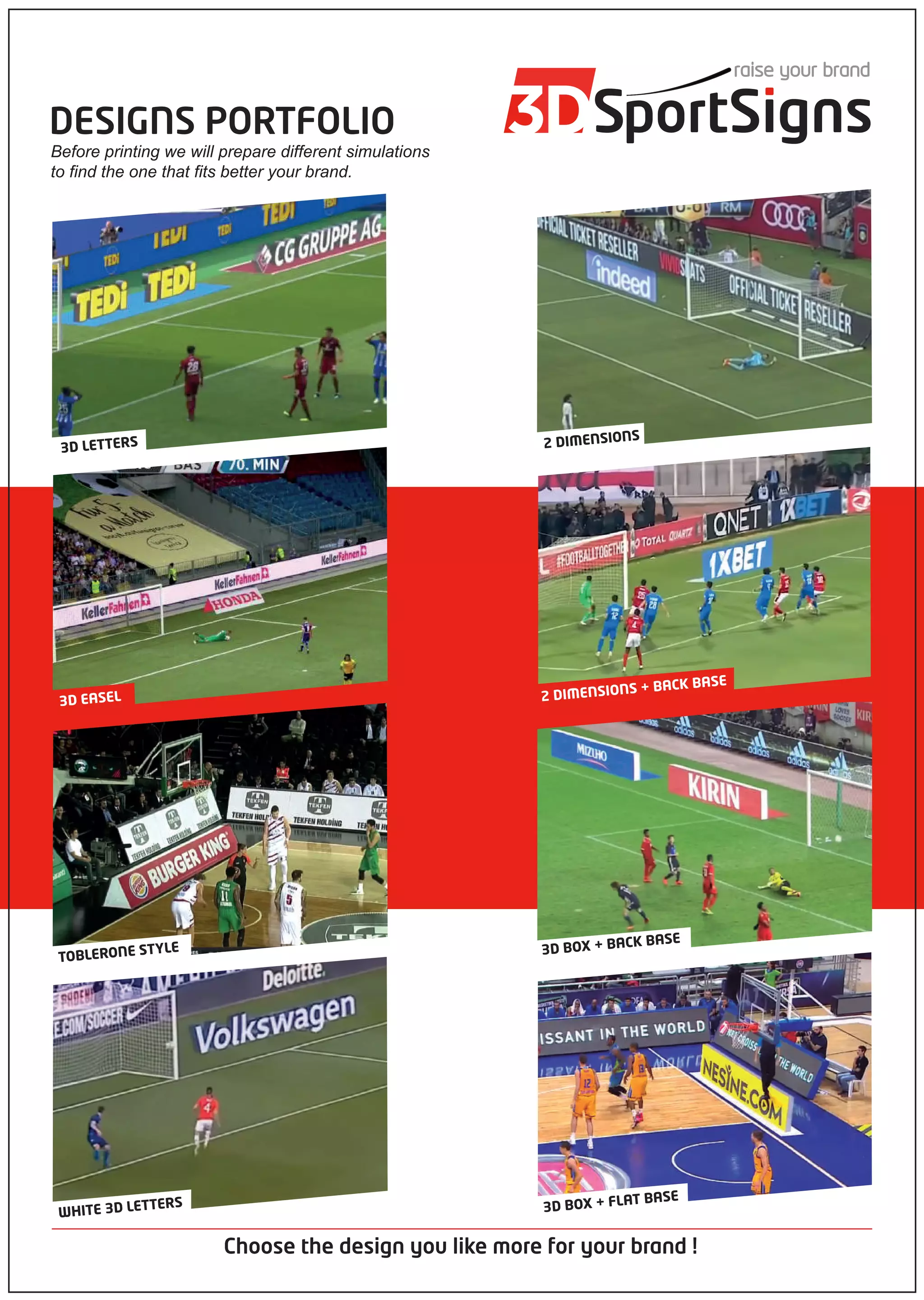 3D Sport Signs portfolio | PDF