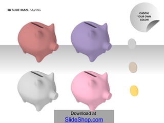 3D Slide Man - Saving | PPT
