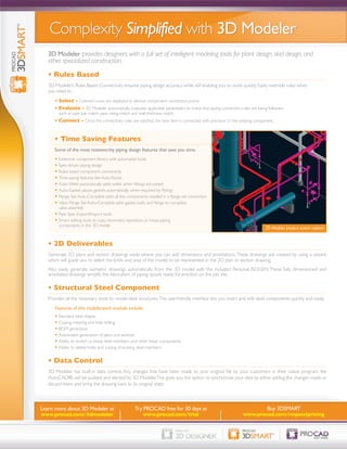 3 dsmart brochure_ | PDF | 3-D Graphics | Computer Software and ...