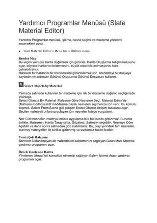 3ds max 2017 slate material editor beginner lite_version | PDF