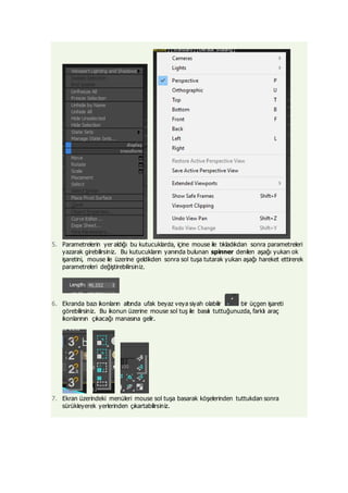 3ds Max Arayüz ve Temel Bilgiler | DOCX