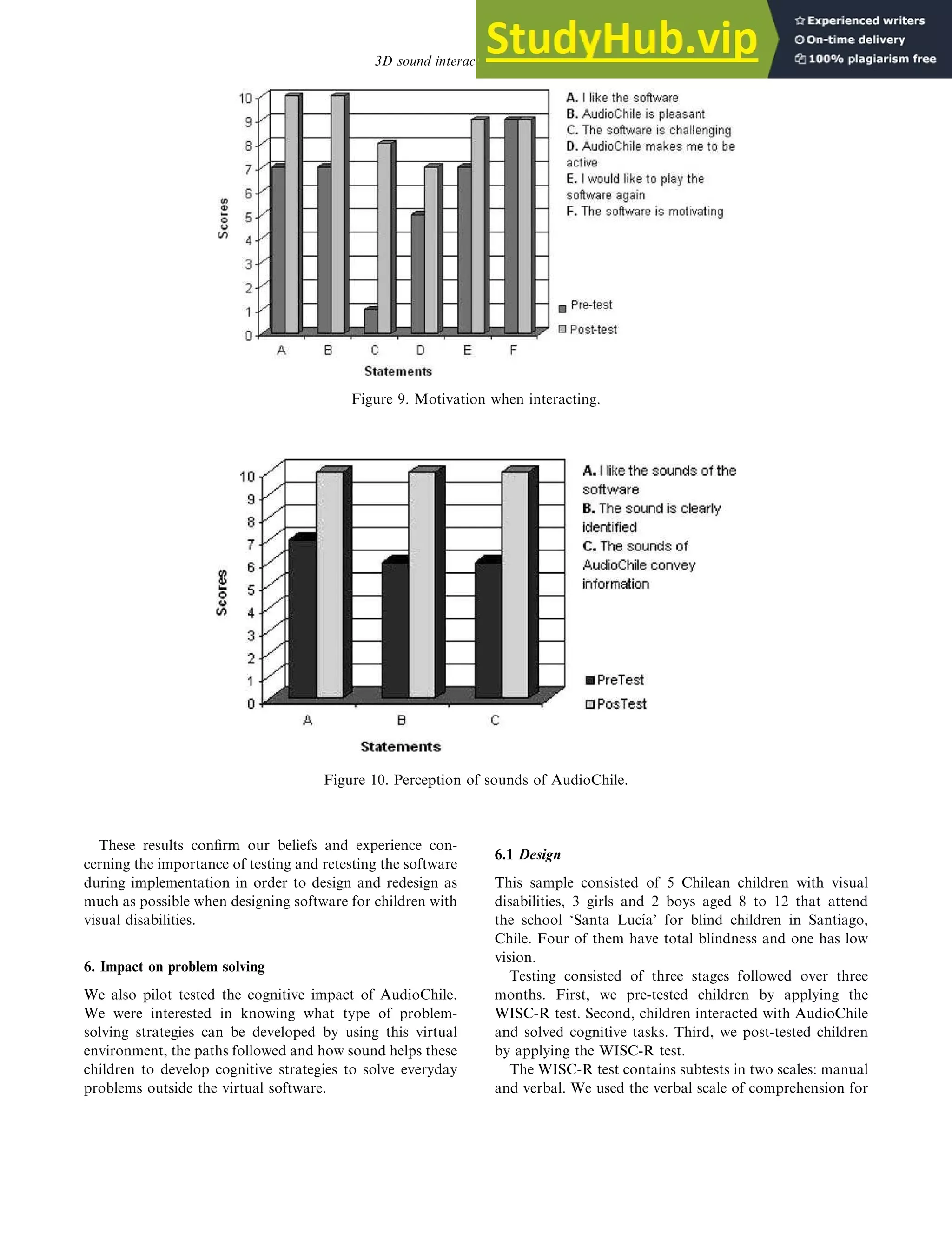 3D Sound Interactive Environments For Blind Children Problem Solving Skills | PDF