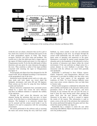 3D Sound Interactive Environments For Blind Children Problem Solving ...