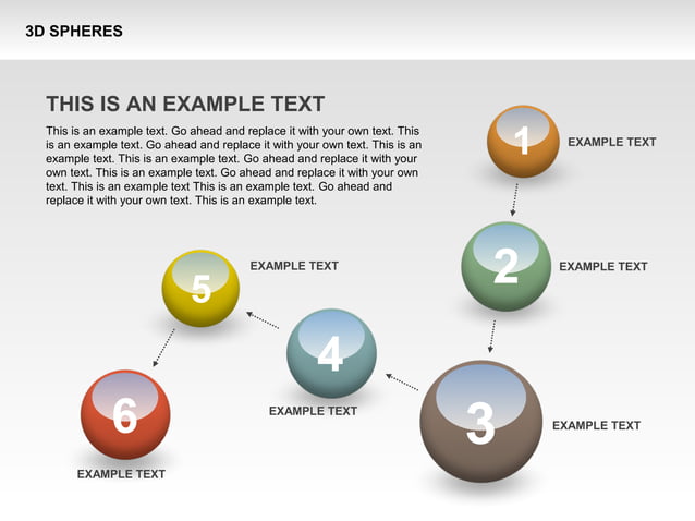 3D Sphere Process Shapes | PPT
