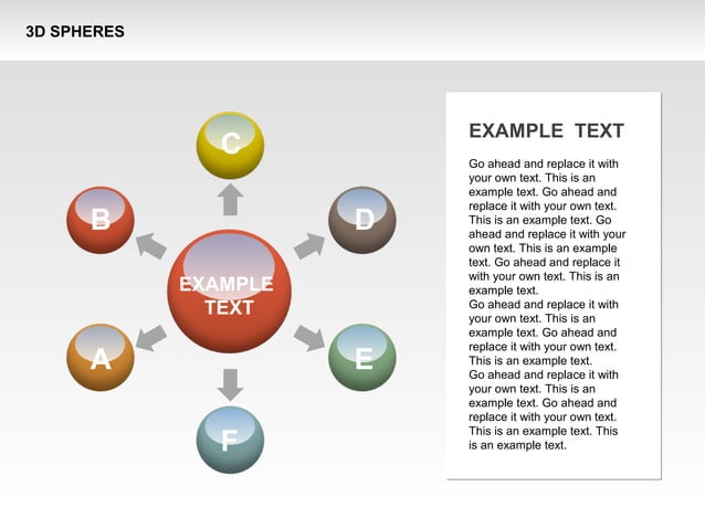 3D Sphere Process Shapes | PPT