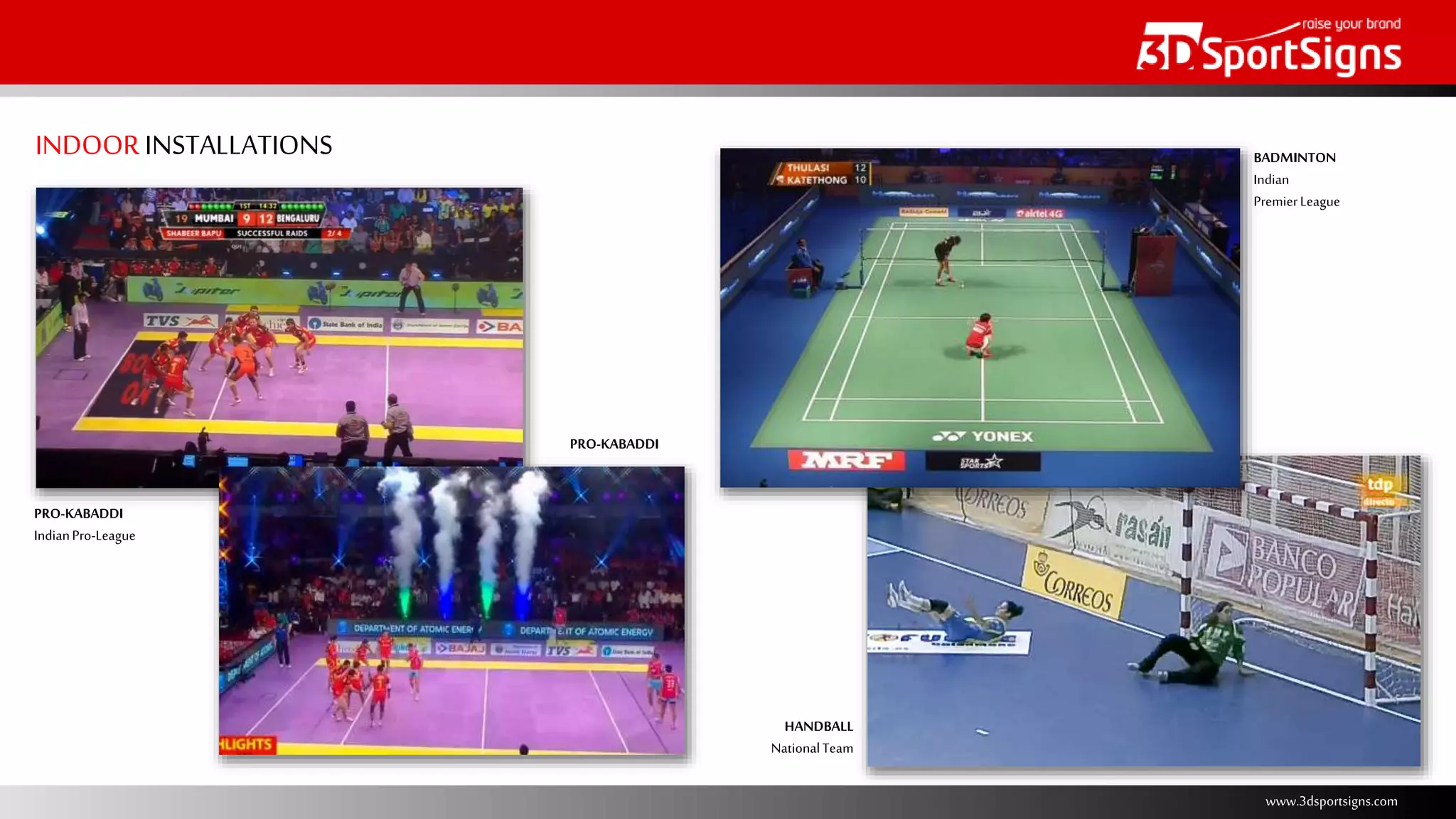 3D Sport Signs presentation | PPT