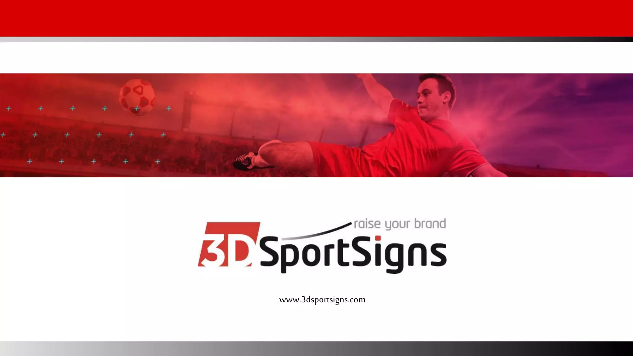 3D Sport Signs presentation | PPT