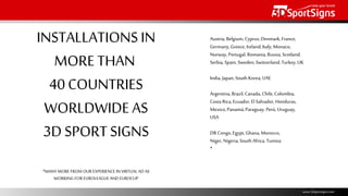 3D Sport Signs presentation | PPT