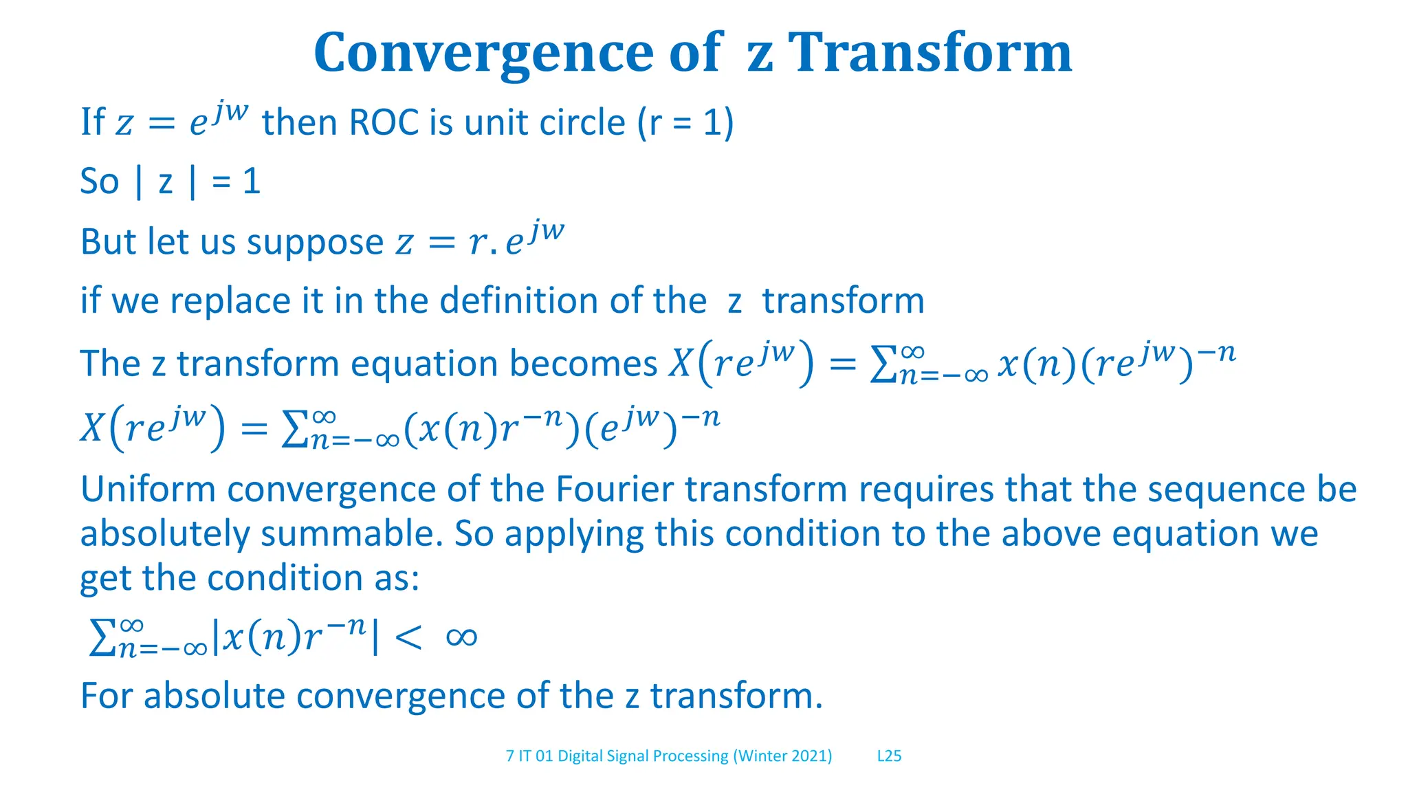 Frequency Analysis using Z Transform.pptx