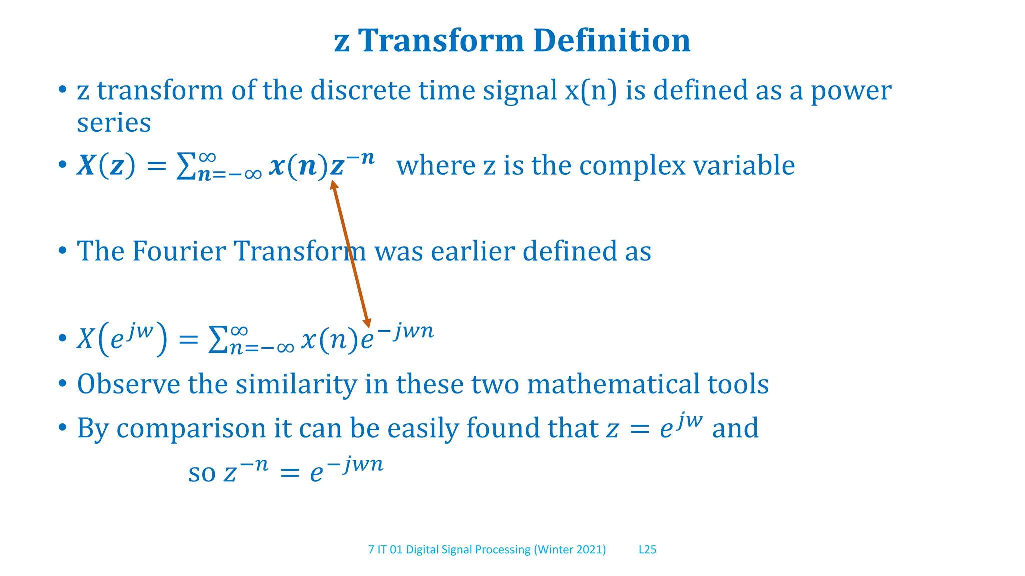Frequency Analysis using Z Transform.pptx