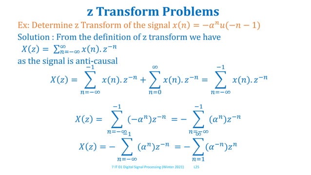 Frequency Analysis using Z Transform.pptx