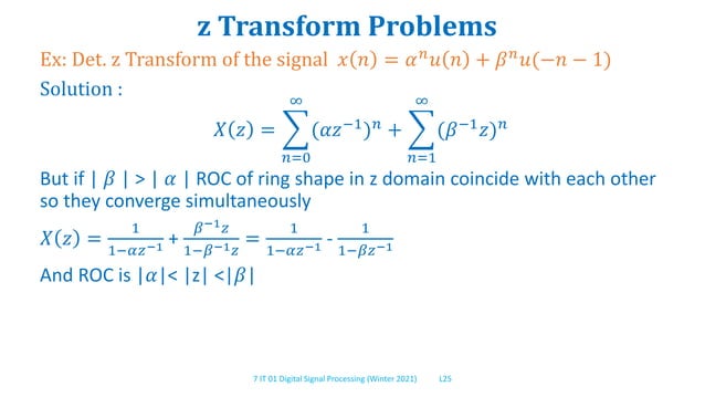 Frequency Analysis using Z Transform.pptx