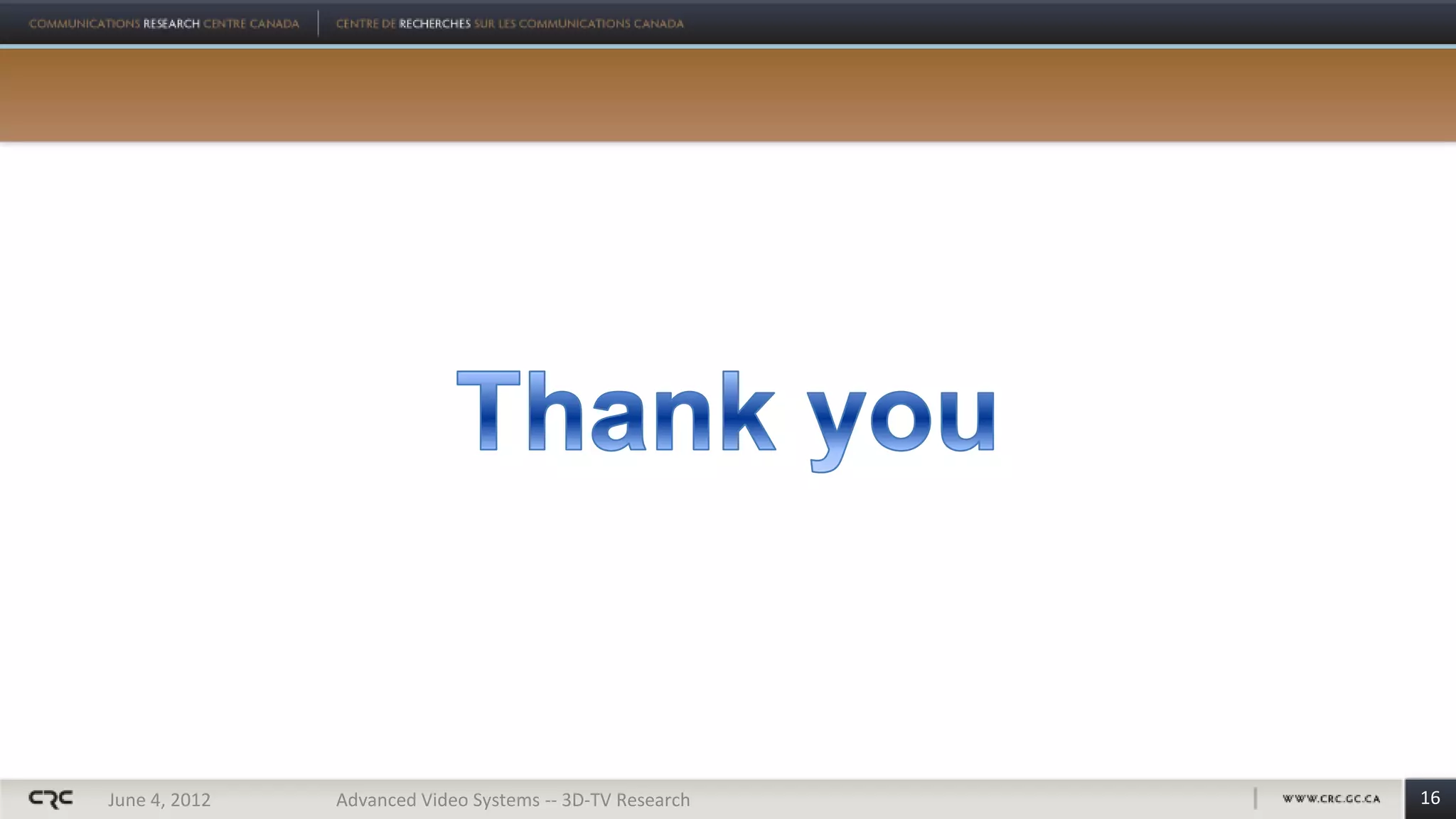 2D to 3D conversion at CRC: A visual perception approach. | PPT