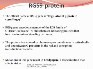 3d structure prediction of RGS9 gene | PDF