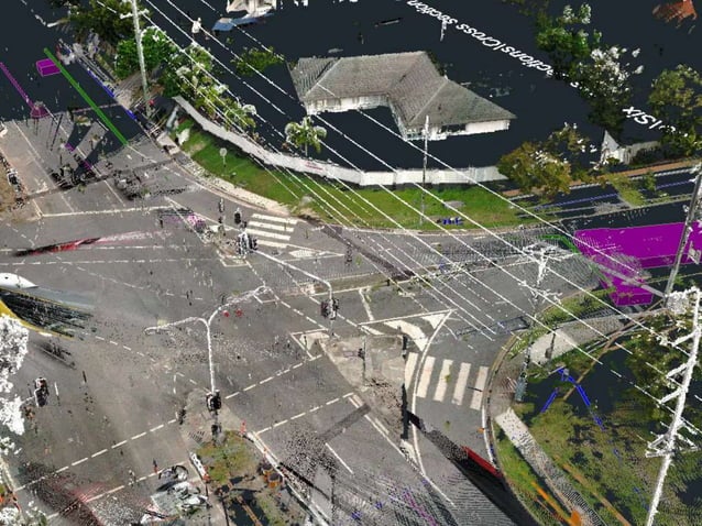 3D Subsurface Utility Mapping (SUM) with a lidar survey | PPTX