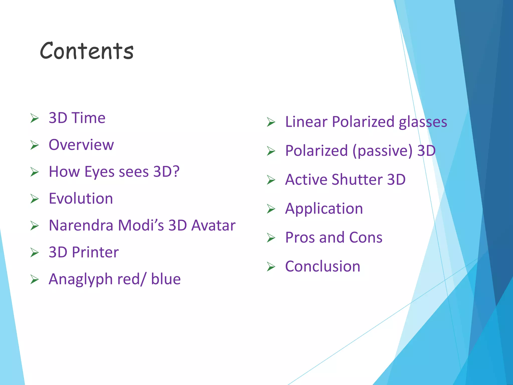 3D Display Technology | PPT
