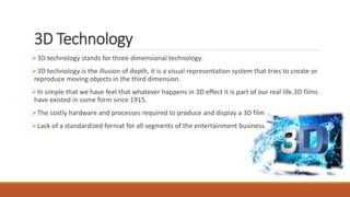 3 d television | PPT