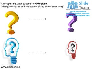 3d thinking man style design 1 powerpoint ppt slides. | PDF