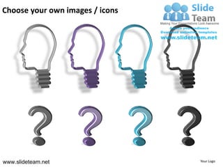 3d thinking man style design 1 powerpoint ppt templates. | PDF