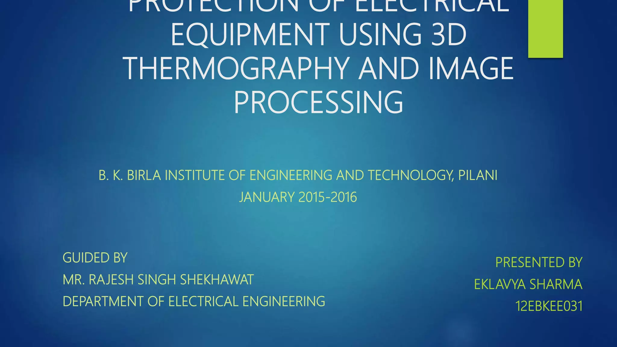 3D Thermal Imaging | PPTX