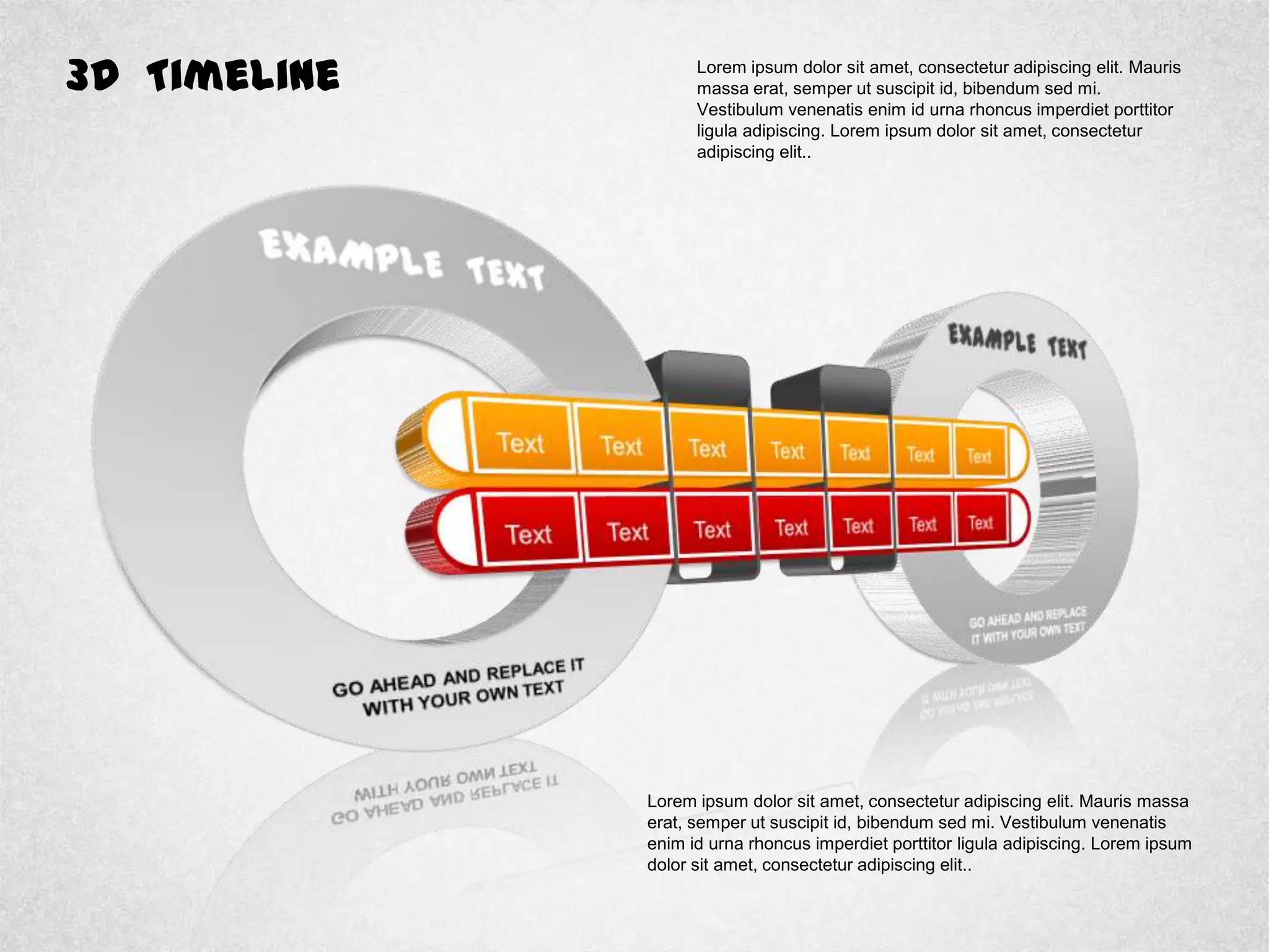 3D Timeline Diagram | PPTX