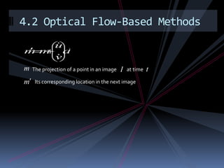 3d tracking : chapter4 natural features, model-based tracking | PPTX