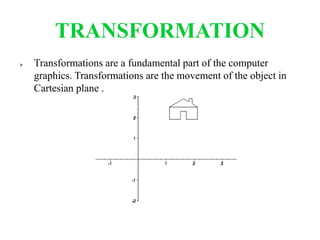 3d transformation computer graphics | PPTX
