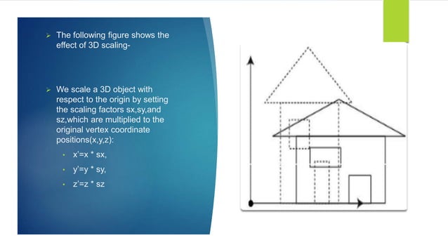 3 d transformation | PPTX
