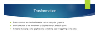 3 d transformation | PPTX
