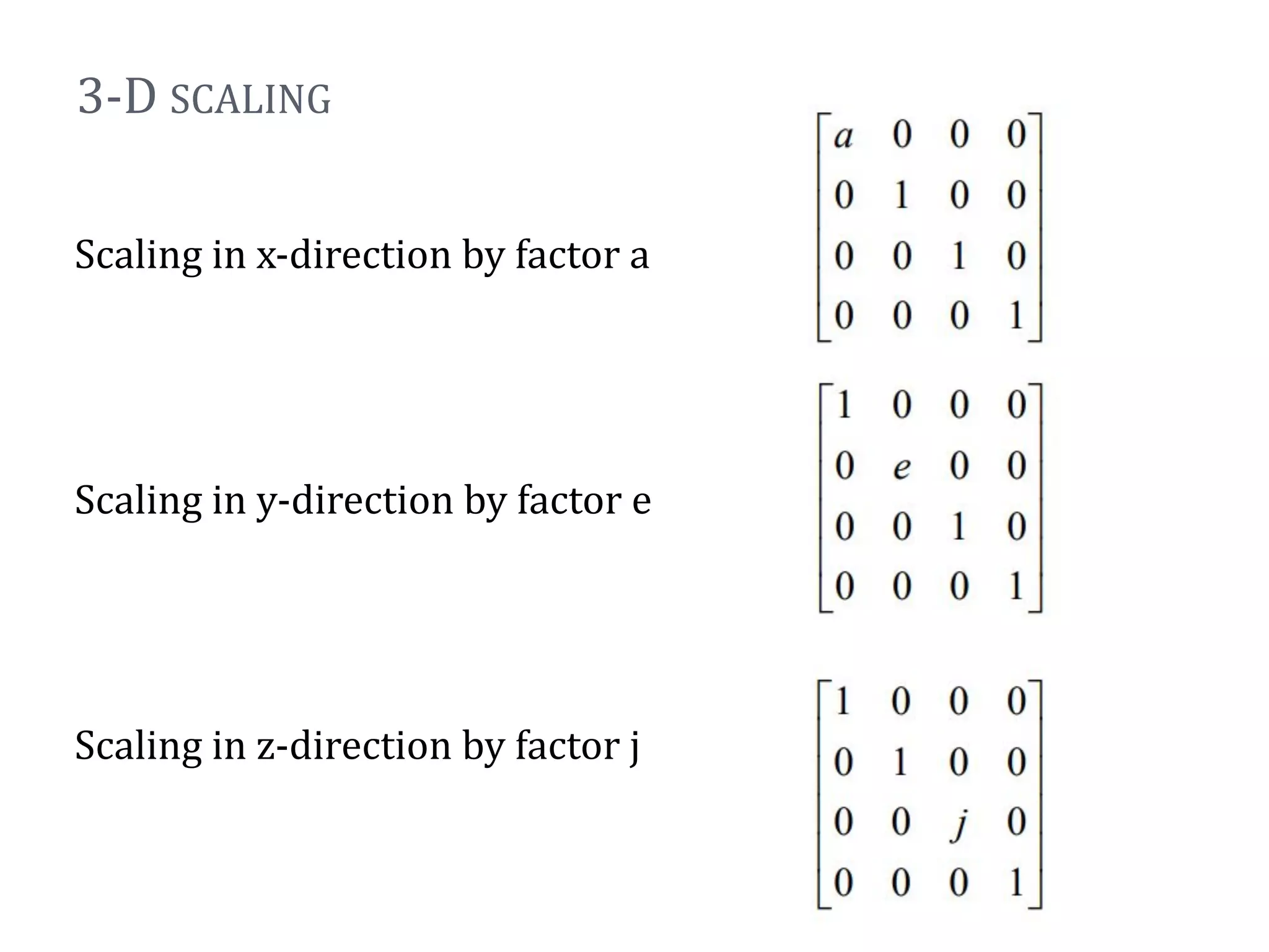 3D Transformation | PDF