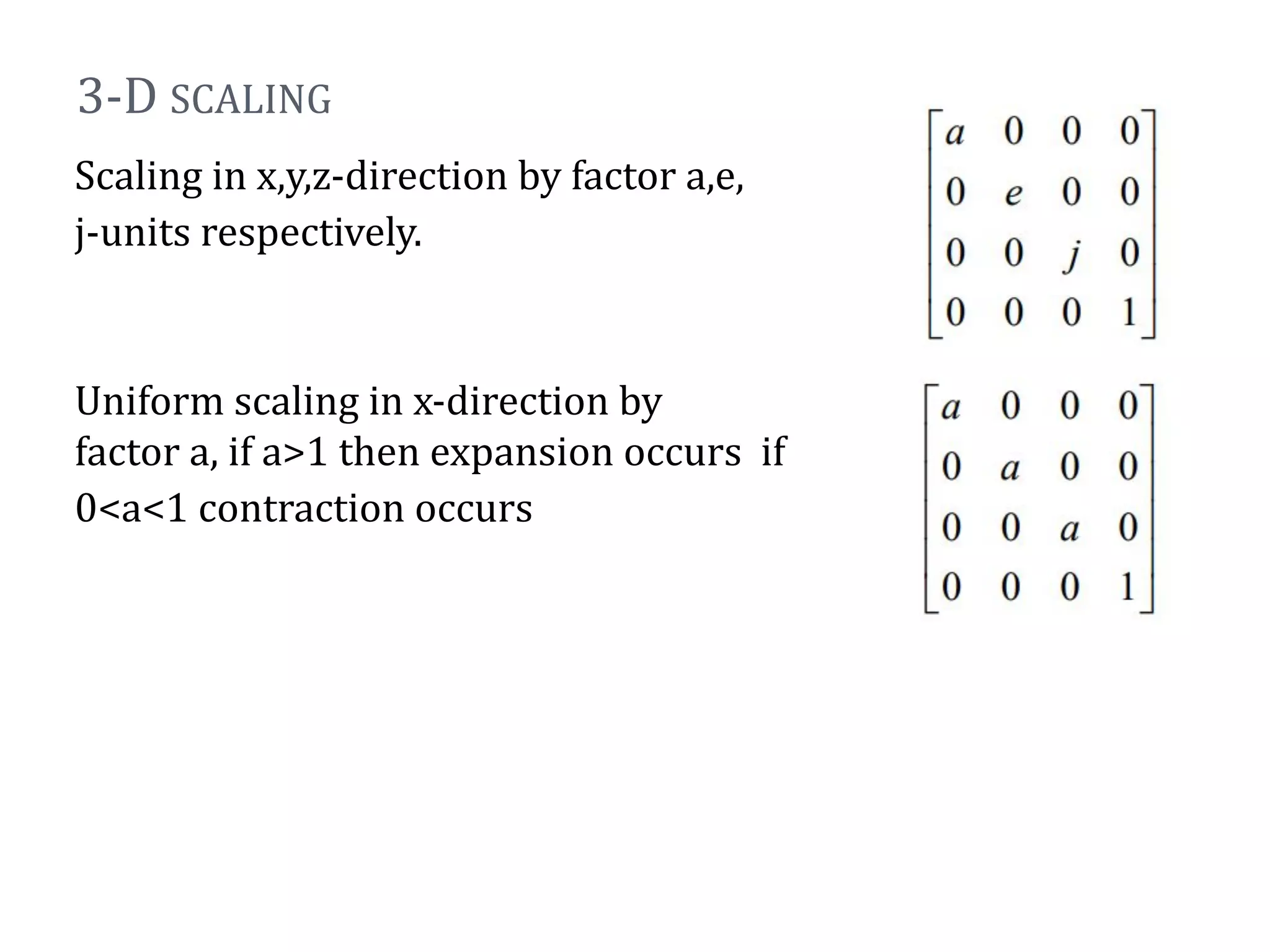 3D Transformation | PDF
