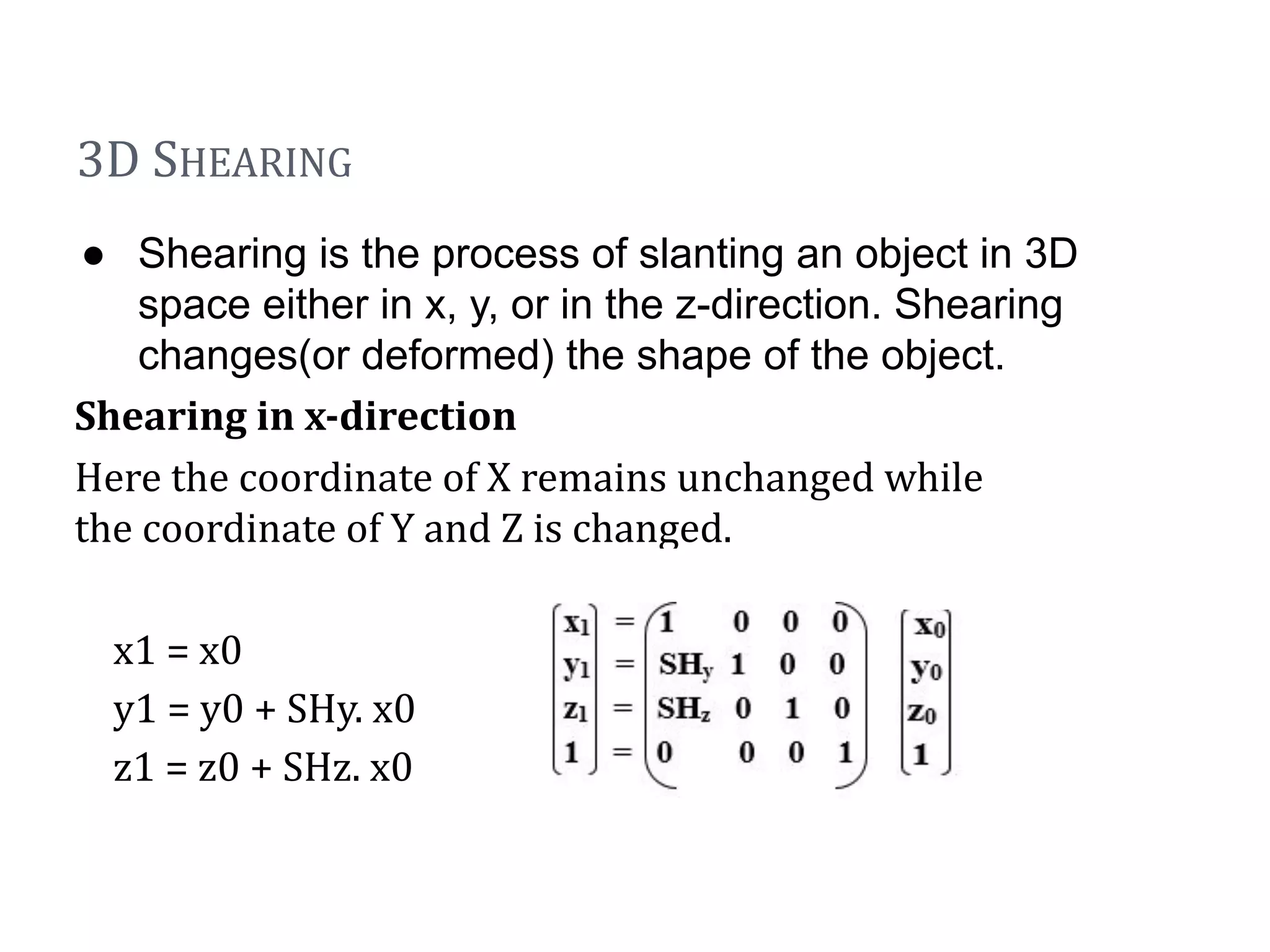3D Transformation | PDF