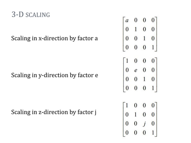 3D Transformation | PDF