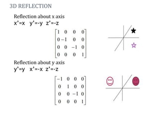 3D Transformation | PDF