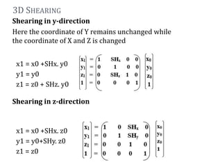 3D Transformation | PDF