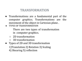 3D Transformation | PDF