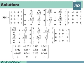 3 d transformation Rotation | PPTX