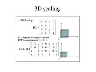 3 d transformations | PPT