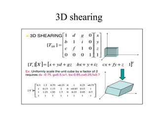 3 d transformations | PPT