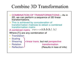 3 d transformations | PPT