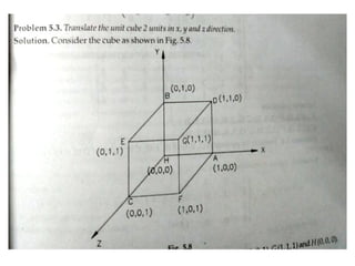 3 d transformations | PPT